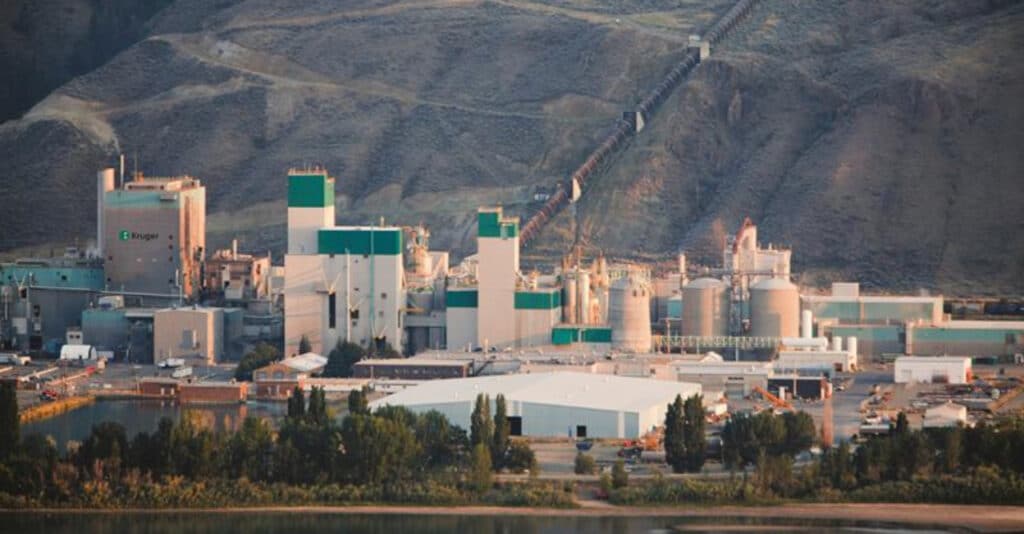 Kruger completes acquisition of Domtar’s Kamloops Pulp Mill
