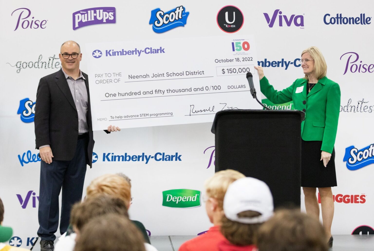 Kimberly-Clark celebrates 150 years in Neenah