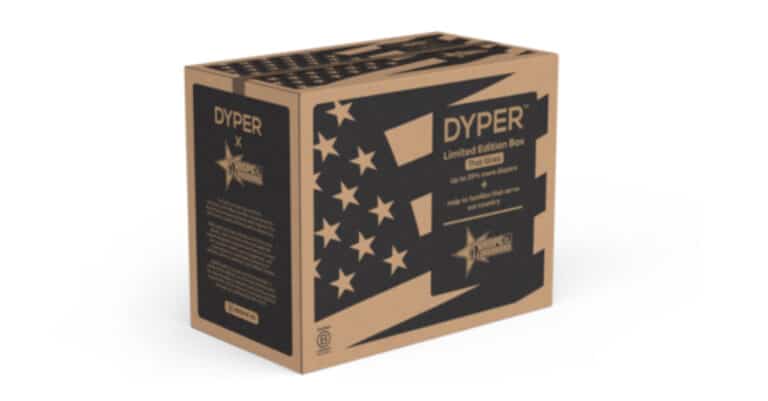 Dyper Launches Limited-Edition Impact Diaper Boxes in the U.S.