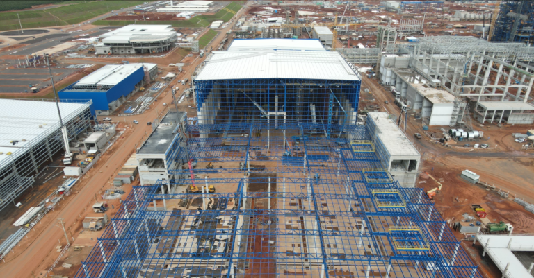 Suzano shares in video advances in the works of its new factory in Brazil
