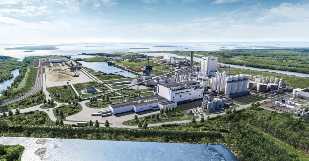 Metsä Group announces the completion of a logistics solution for the ...