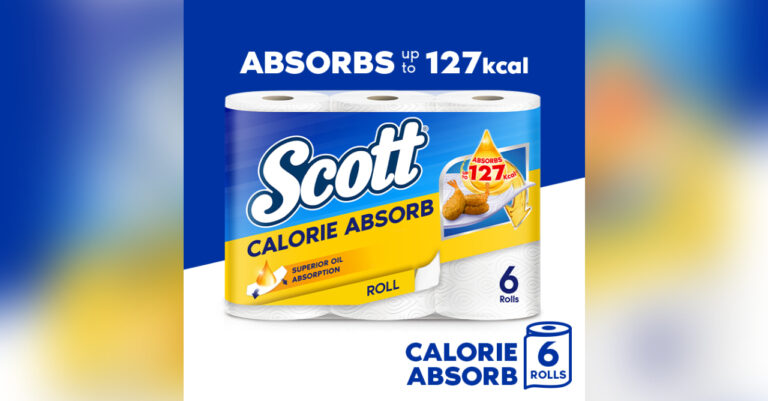 Scott launches innovative paper kitchen towel, Calorie Absorber Pro