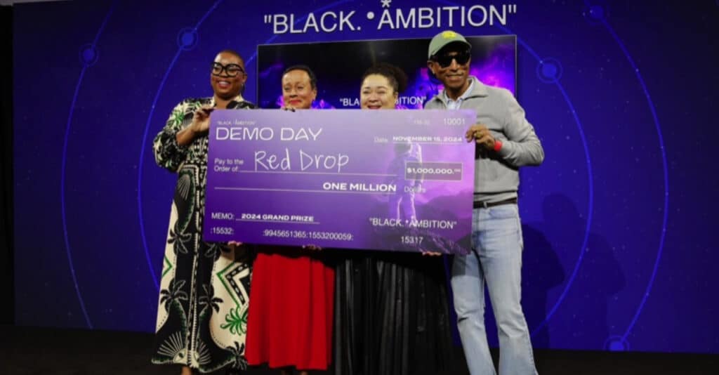 RedDrop secures US$1 million grand prize at Black Ambition Demo Day
