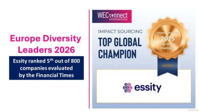 Essity Earns Global Recognition for Leadership in Diversity and ...